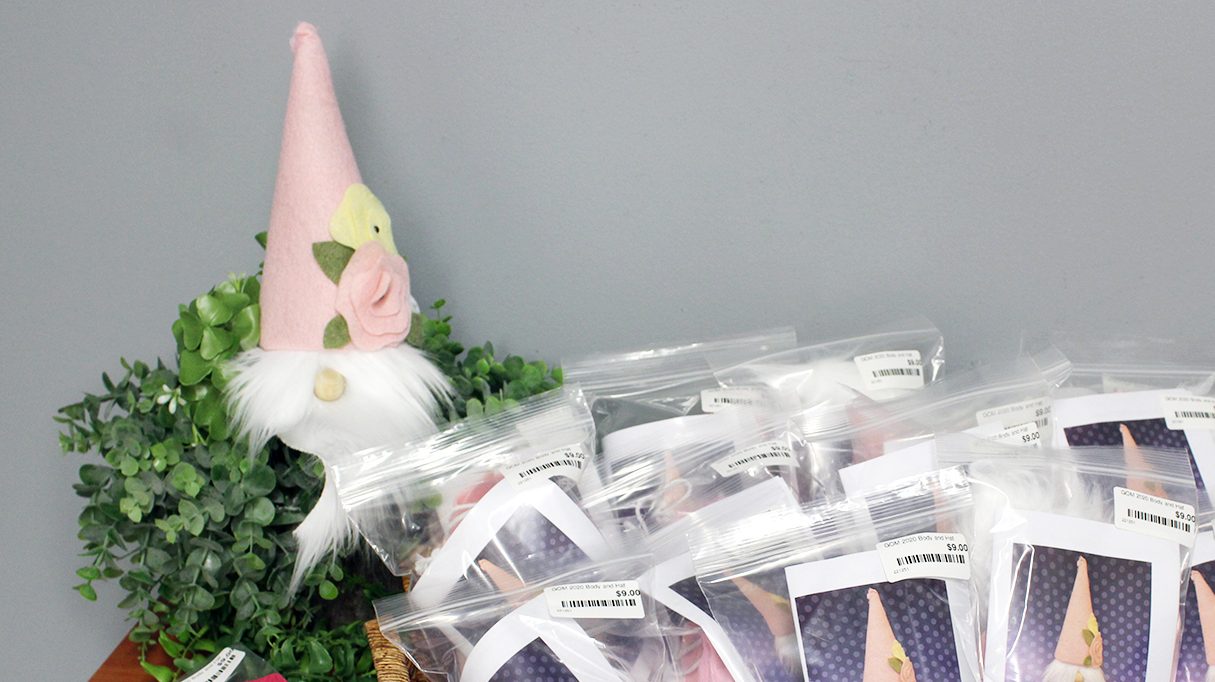 DIY Spring Gnome (Kit SOLD OUT) | Ben Franklin Crafts and Frame Shop