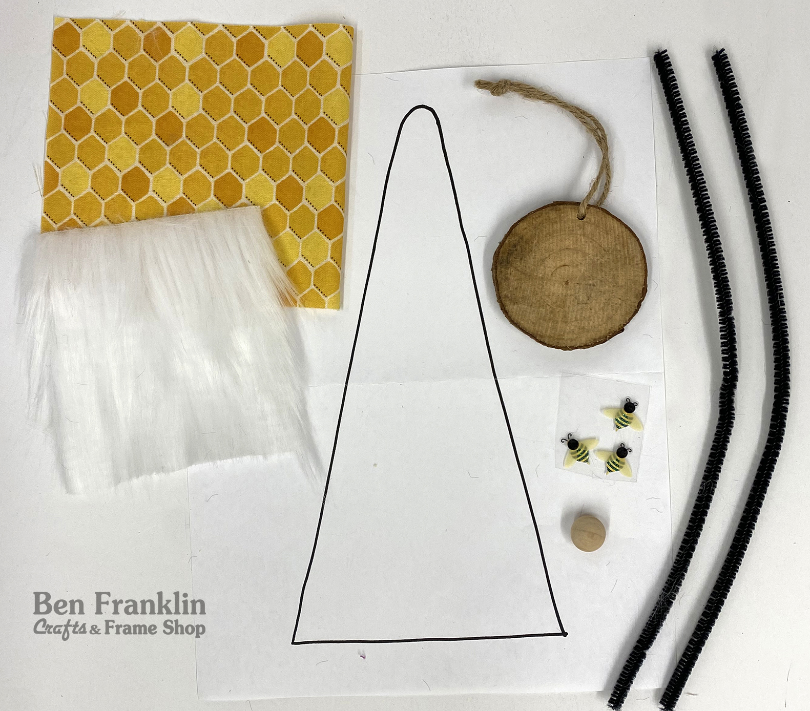 DIY Bumble Bee Gnome | Ben Franklin Crafts and Frame Shop (Monroe)