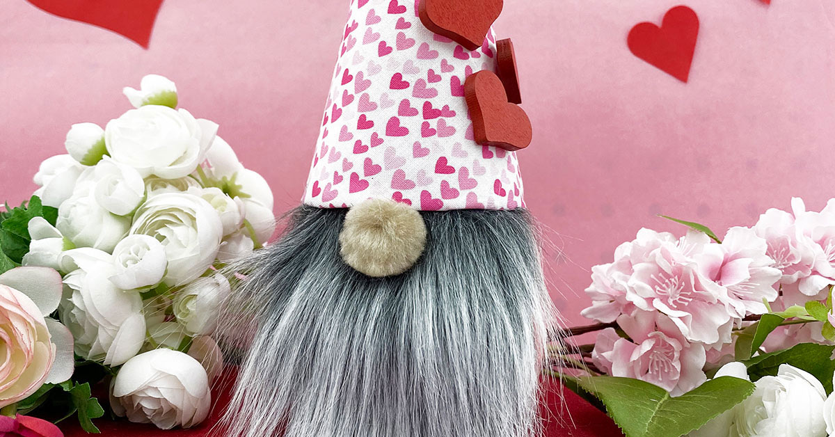 How to Make a Valentine Gnome | Ben Franklin Crafts and Frame Shop
