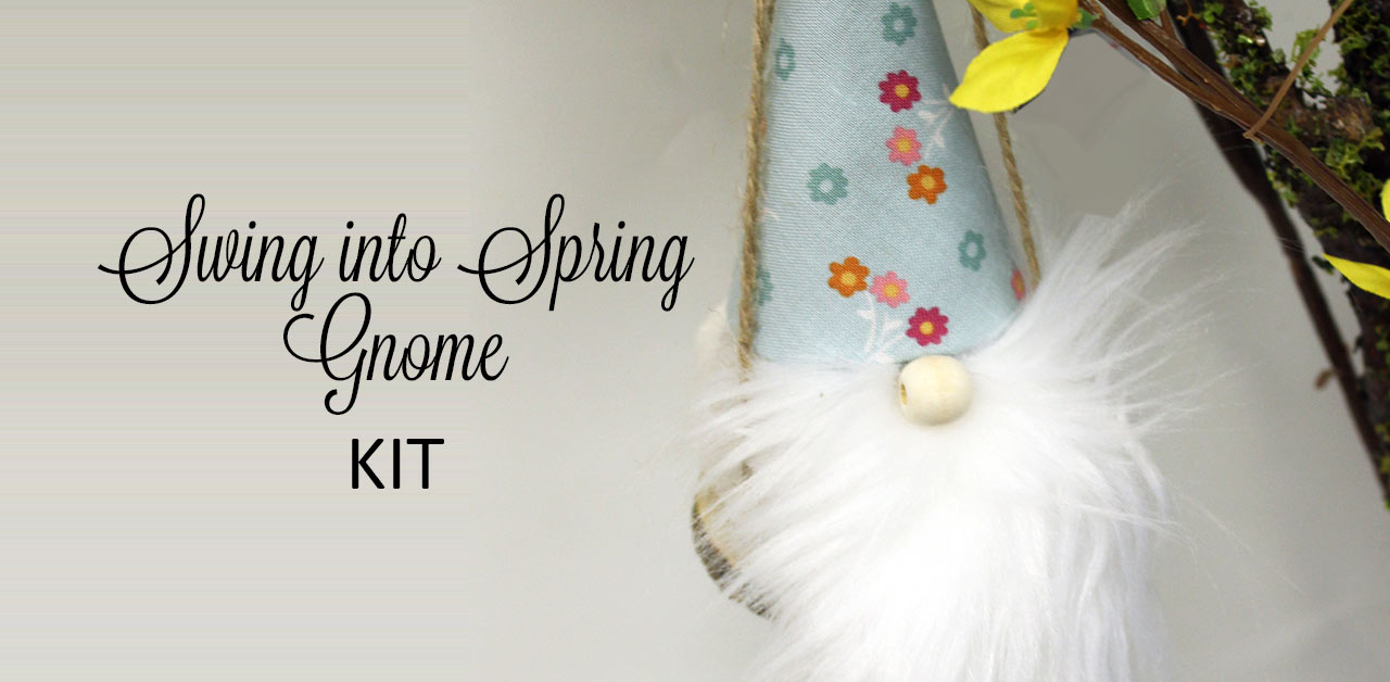 Swing Into Spring Gnome | Ben Franklin Crafts and Frame Shop