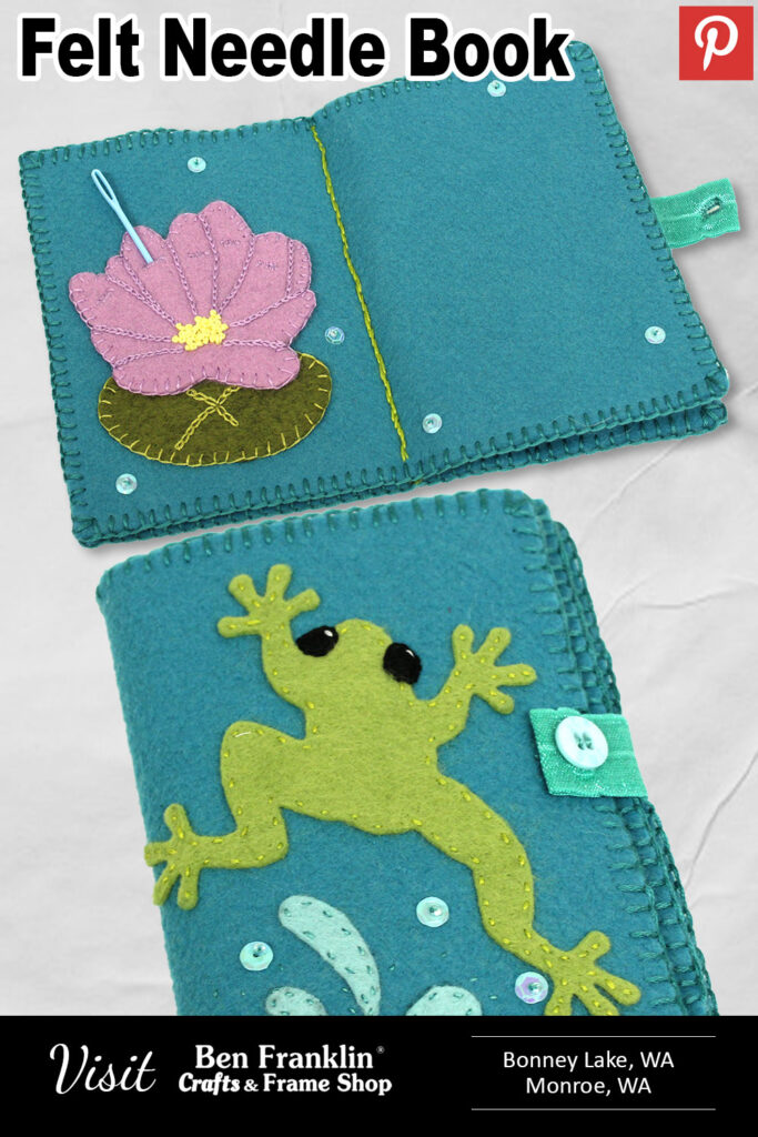 DIY Felt Needle Book | Ben Franklin Crafts and Frame Shop