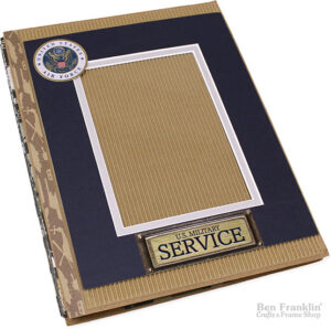 DIY Military Album | Ben Franklin Crafts
