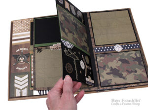 DIY Military Album | Ben Franklin Crafts