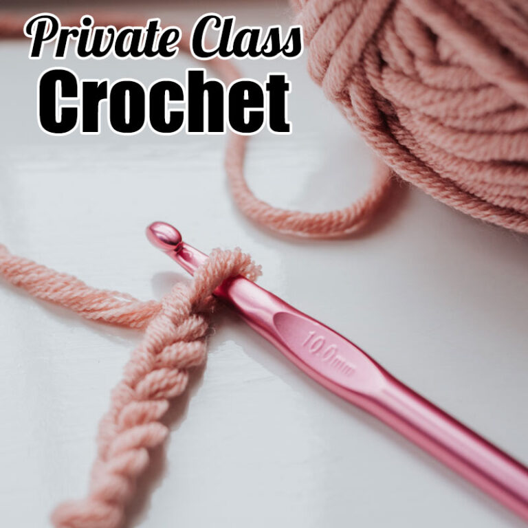 Private Crochet Class - Ben Franklin Crafts and Frame Shop