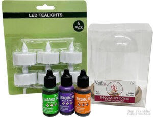 DIY Alcohol Ink Ghost Dome | Ben Franklin Crafts and Frame Shop