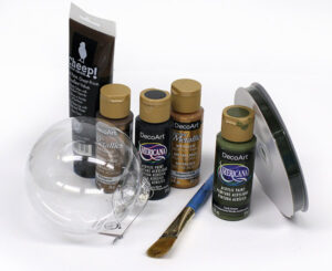 DIY Faux Velvet Flocked Ornaments | Ben Franklin Crafts and Frame Shop