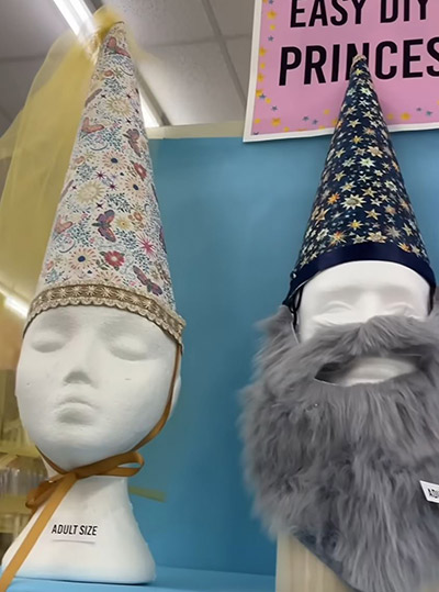 DIY No-Sew Princess & Wizard Hats | Ben Franklin Crafts and Frame Shop