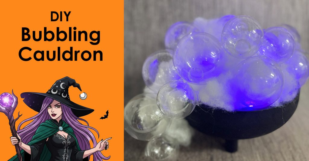 DIY Bubbling Cauldron (Halloween Craft) | Ben Franklin Crafts and Frame Shop