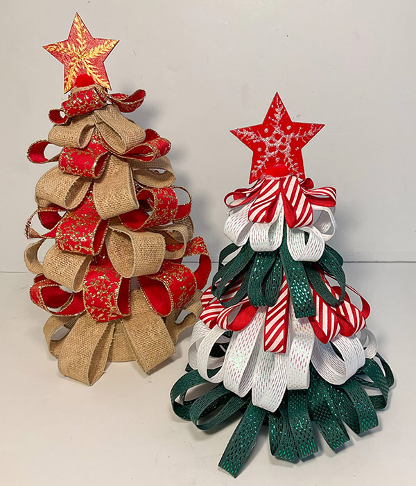 DIY Christmas Ribbon Tree | Ben Franklin Crafts and Frame Shop