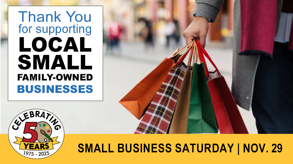 Small Business Saturday, Nov. 29 | Ben Franklin Crafts and Frame Shop