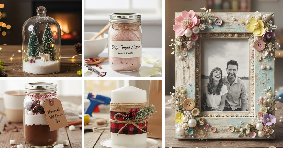 5 Last Minute Diy Gift Ideas Ben Franklin Crafts And Frame Shop