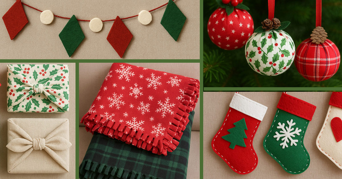 No-Sew Christmas Crafts | Ben Franklin Crafts and Frame Shop