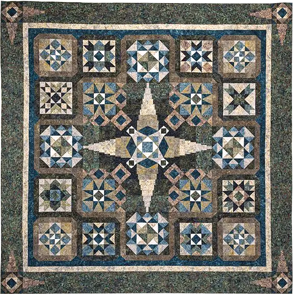 Saturday Sampler 2026 - Stormy Sea Quilt | Ben Franklin Crafts and ...